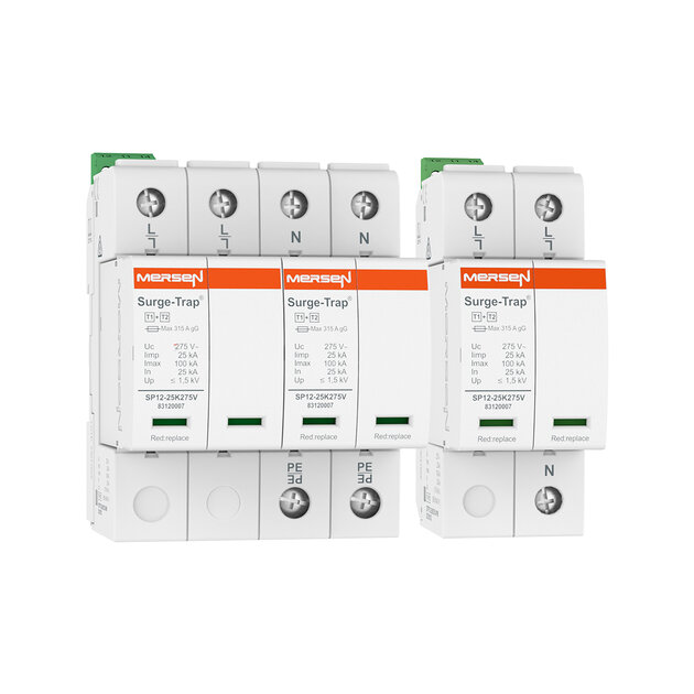 Surge-Trap® Pluggable STPT12 Series - 25kA Überspannungsschutz | Mersen