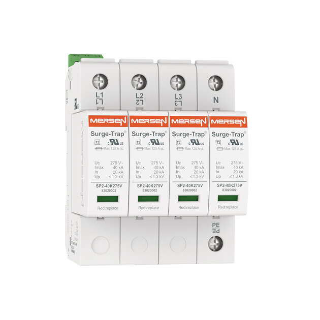 Surge-Trap® Pluggable STPT2 Series - 40kA Überspannungsschutz | Mersen